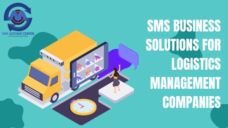 SMS Business Solutions for Logistics Management Companies ...