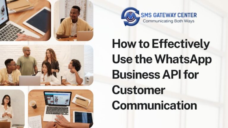 How to Effectively Use the WhatsApp Business API for Customer ...