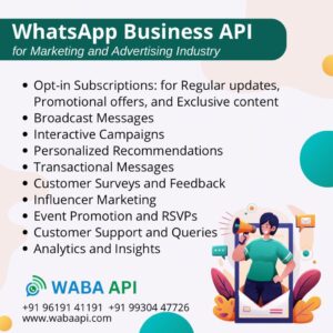 WhatsApp Business API for Marketing and Advertising Industry – SMS ...