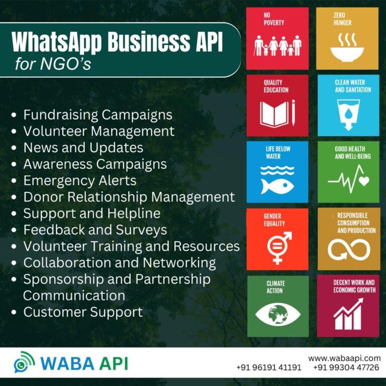 WhatsApp Business API for NGOs: Empowering Social Impact Through ... WhatsApp Business API for NGOs: Empowering Social Impact Through ...