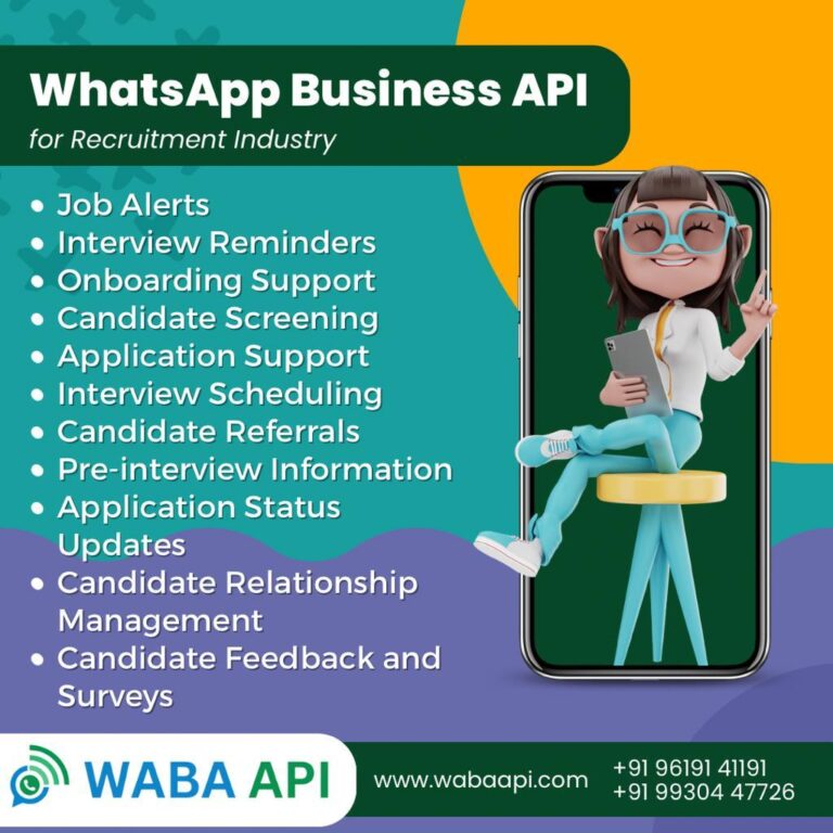 WhatsApp Business API for Recruitment Industry: Streamlining the Hiring ...