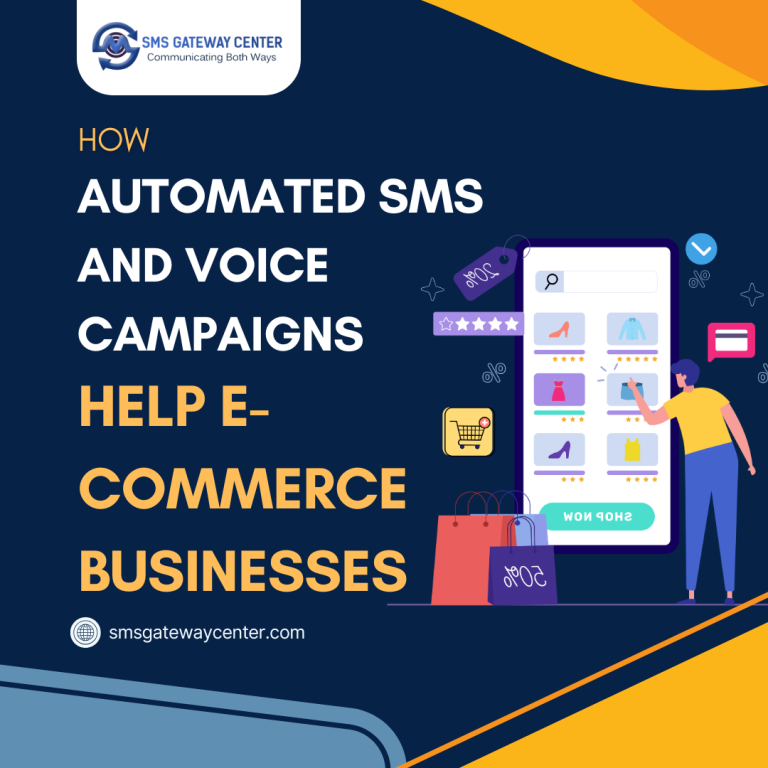 How Automated SMS and Voice Campaigns Help E-Commerce Businesses ...